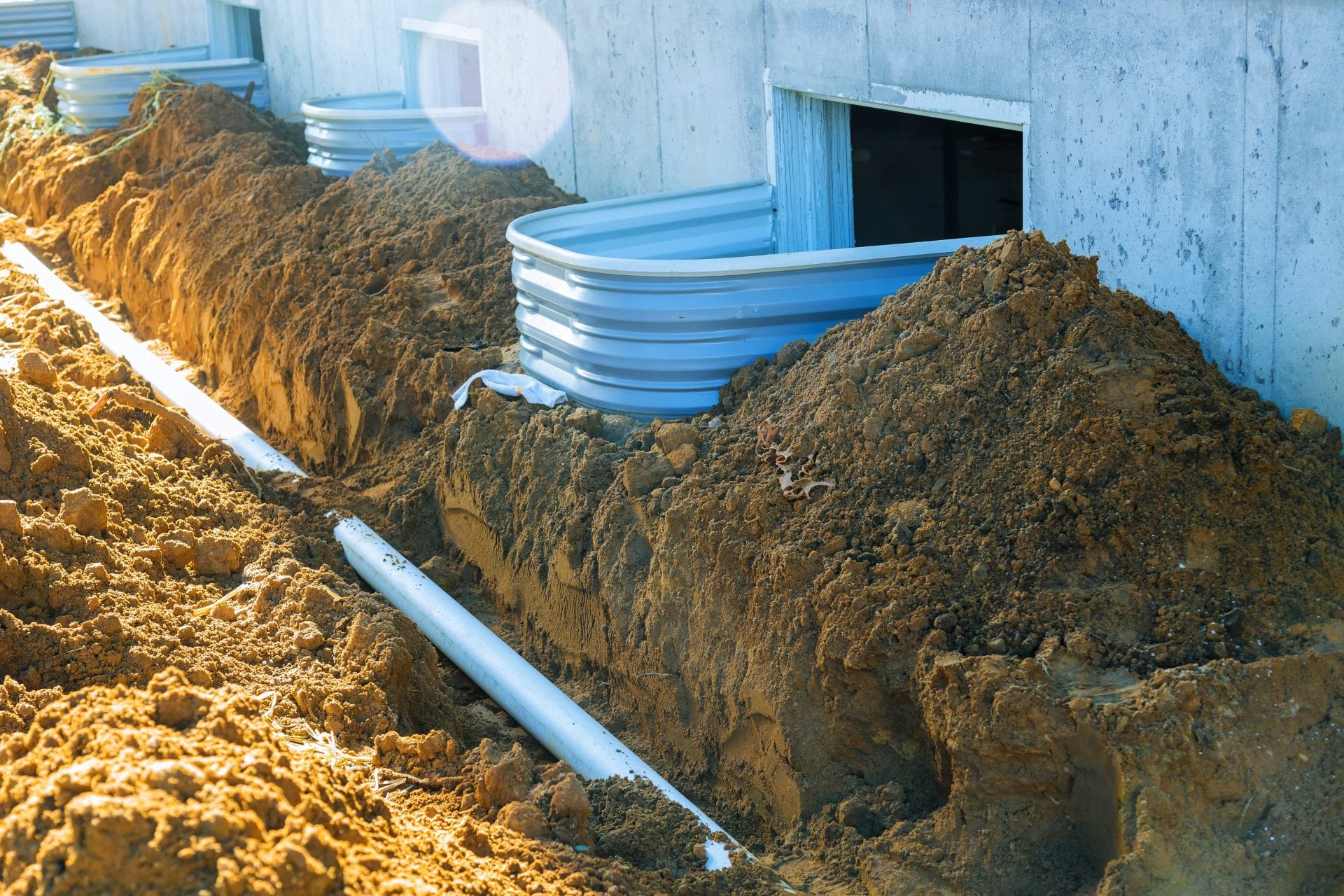 Nashville Landscape Drainage Solutions | PVC Drainage System